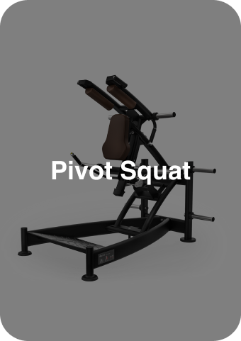 Plate Loaded Pivot Squat | Lower Body Training | Intenza